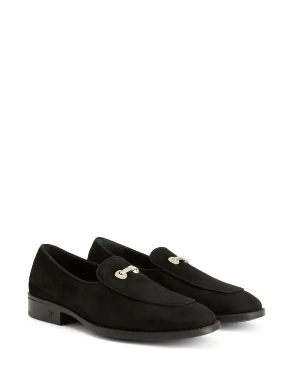 GIUSEPPE ZANOTTI Archibald Suede Loafers
