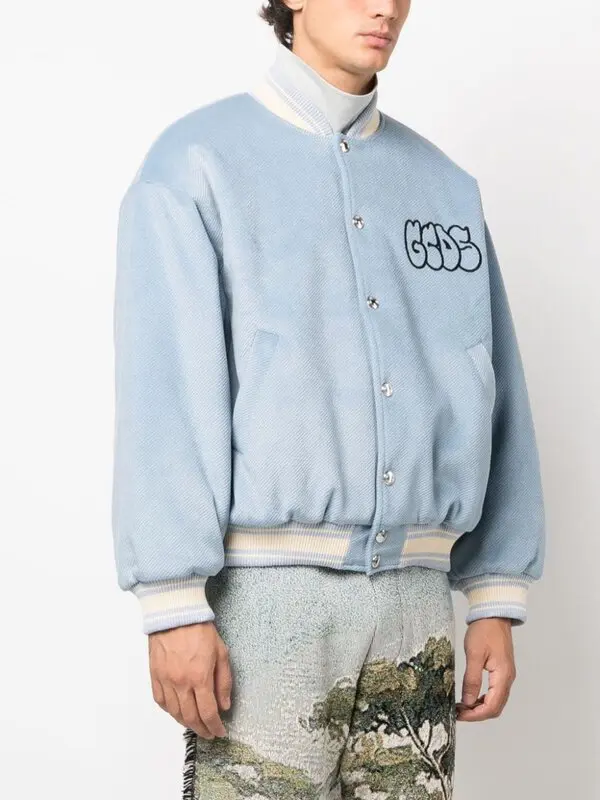 Gcds Graffiti Logo Varsity Bomber Jacket