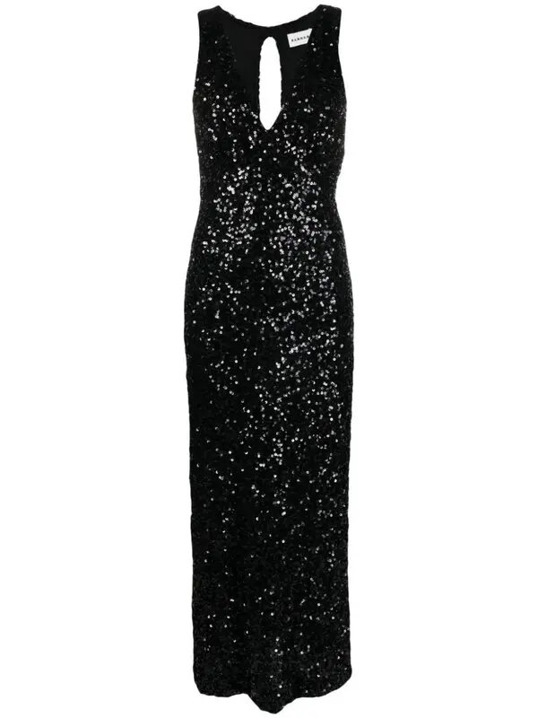 P.a.r.o.s.h Paris Sequin-embellished Dress