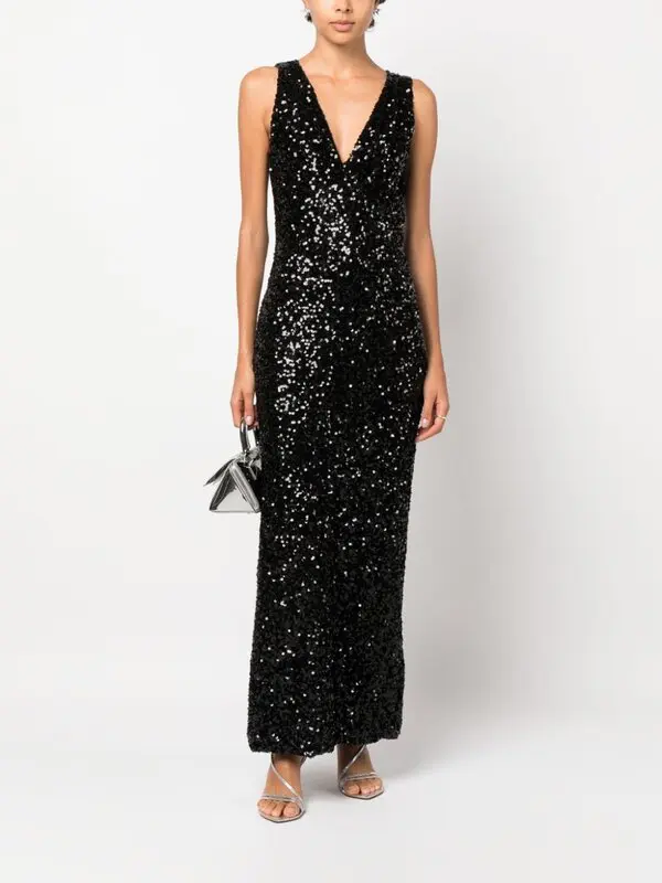 P.a.r.o.s.h Paris Sequin-embellished Dress