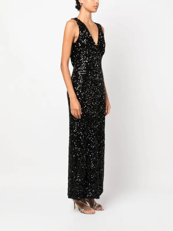 P.a.r.o.s.h Paris Sequin-embellished Dress