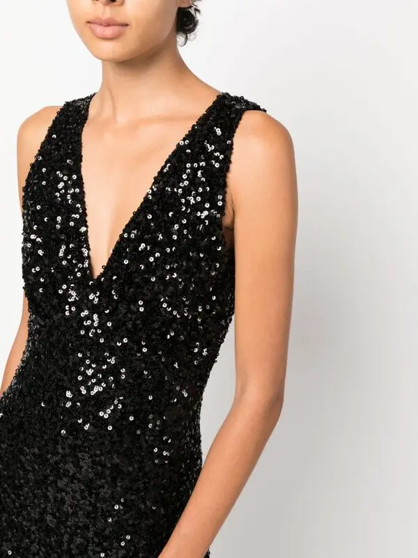 P.a.r.o.s.h Paris Sequin-embellished Dress