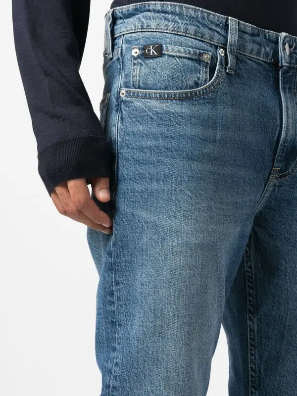 Calvin Klein Slim-cut Jeans - Blue