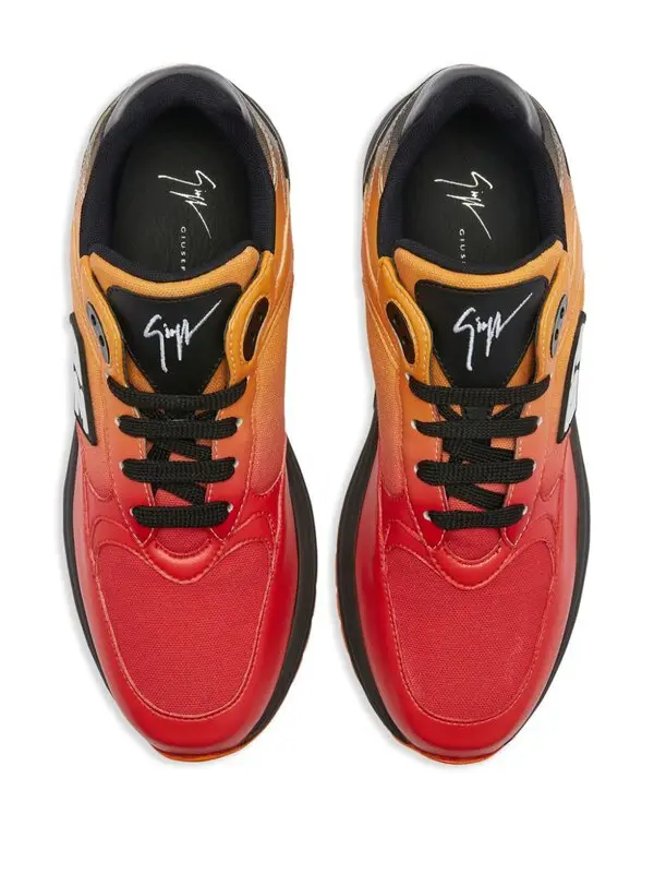 GIUSEPPE ZANOTTI Runner Low-top Sneakers - Red