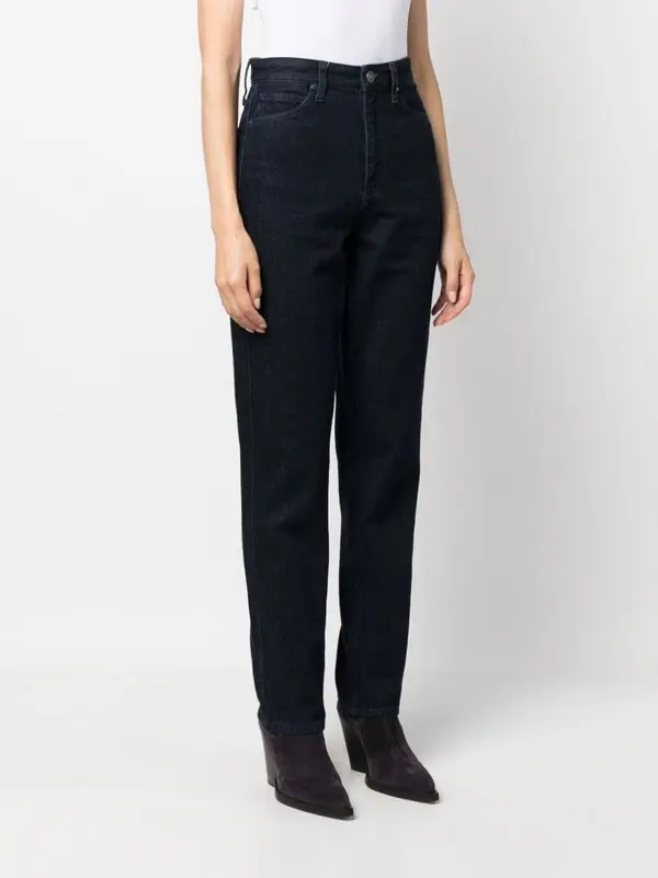 Calvin Klein High-rise Straight-leg Jeans