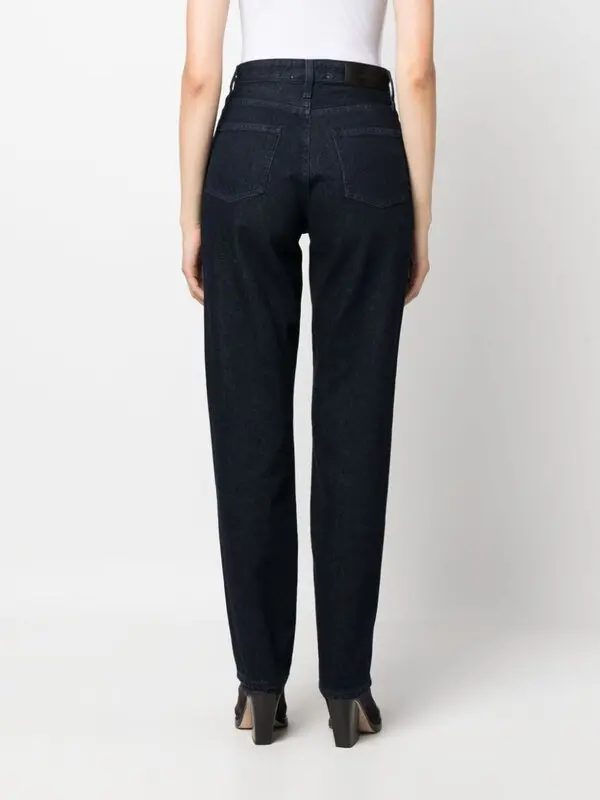 Calvin Klein High-rise Straight-leg Jeans