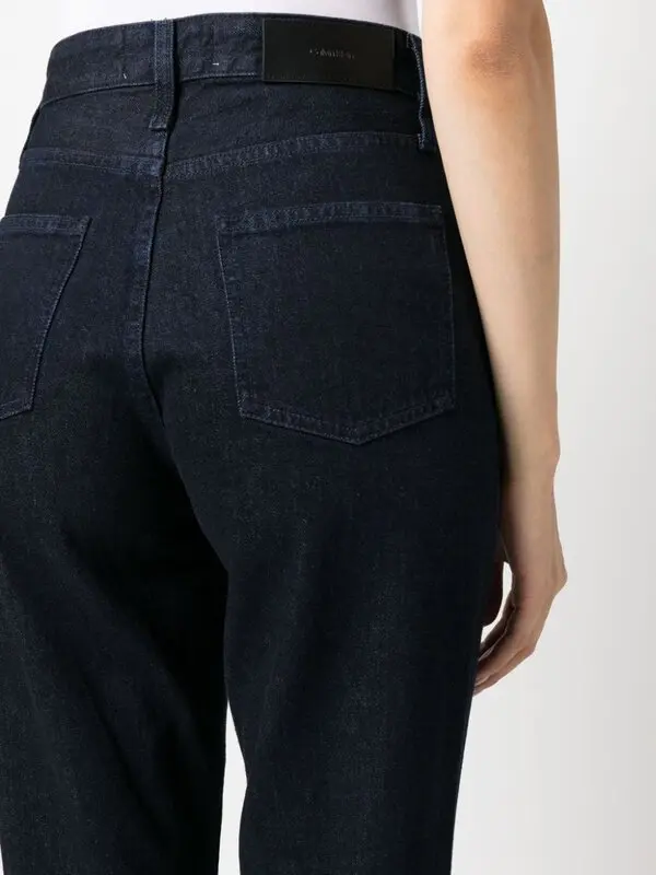 Calvin Klein High-rise Straight-leg Jeans