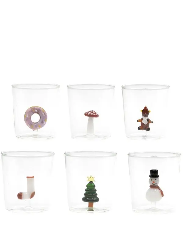 CU I SEEYOU Christmas 3d-detailing Glasses - Neutrals