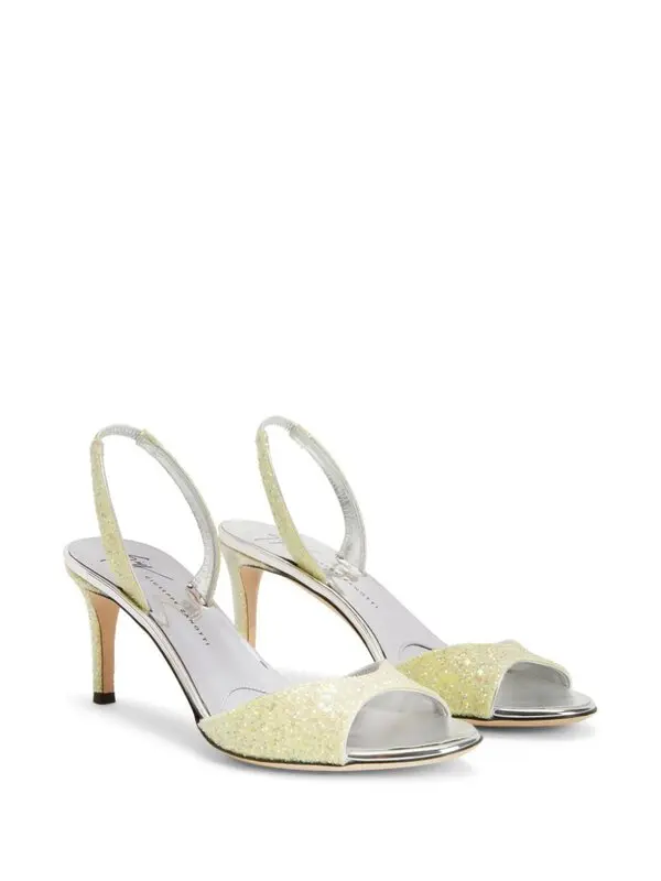 GIUSEPPE ZANOTTI 70mm Lilibeth Glitter Sandals