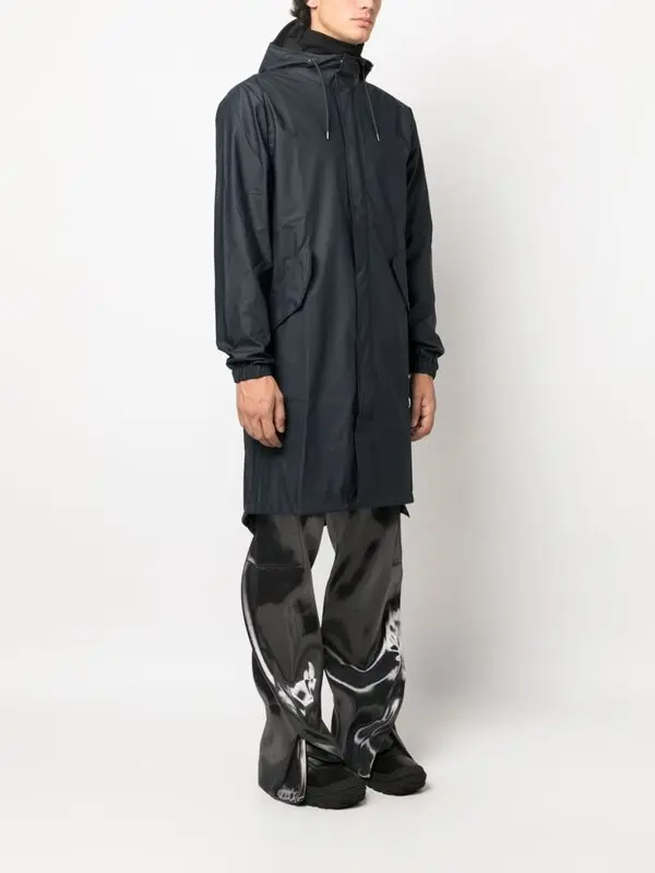 Rains Zip-up Hooded Raincoat