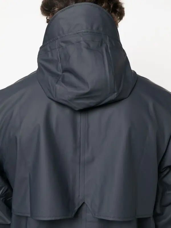 Rains Zip-up Hooded Raincoat