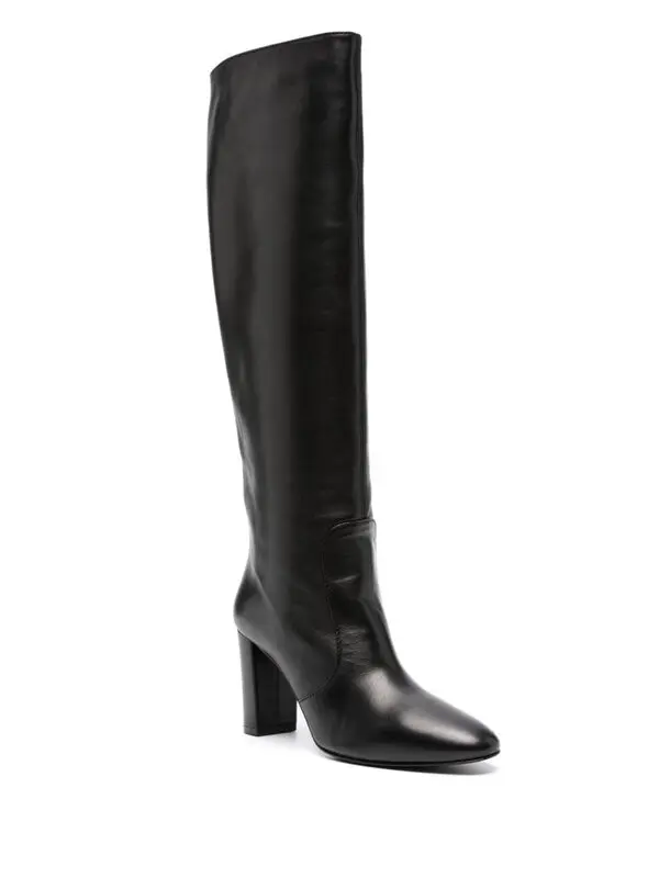 PAUL WARMER Viona 90mm Almond-toe Boots