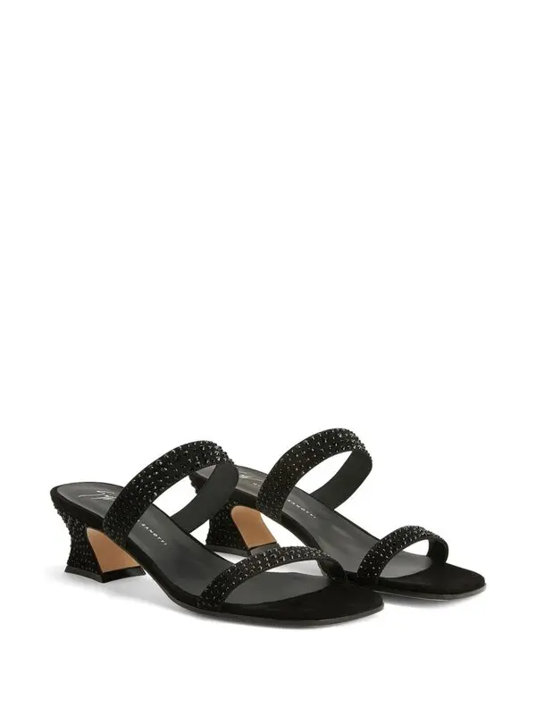 GIUSEPPE ZANOTTI Aude Strass Sandals