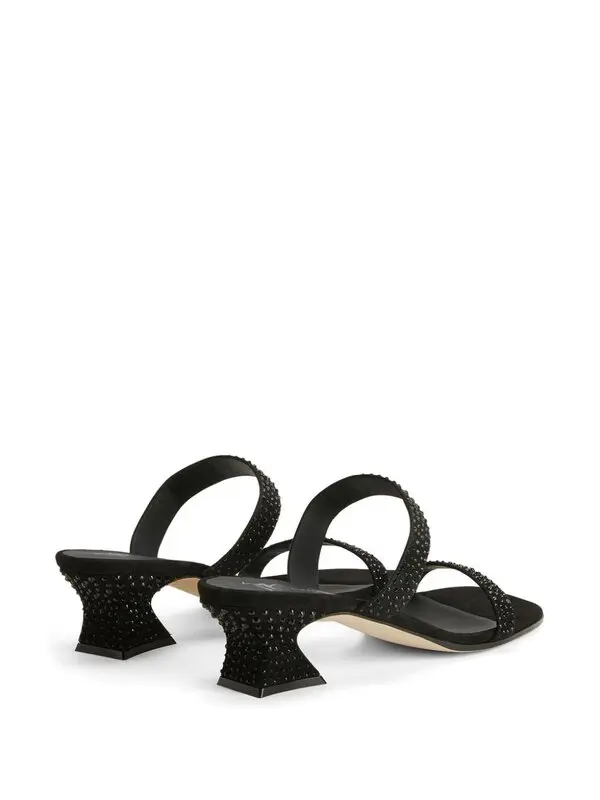 GIUSEPPE ZANOTTI Aude Strass Sandals