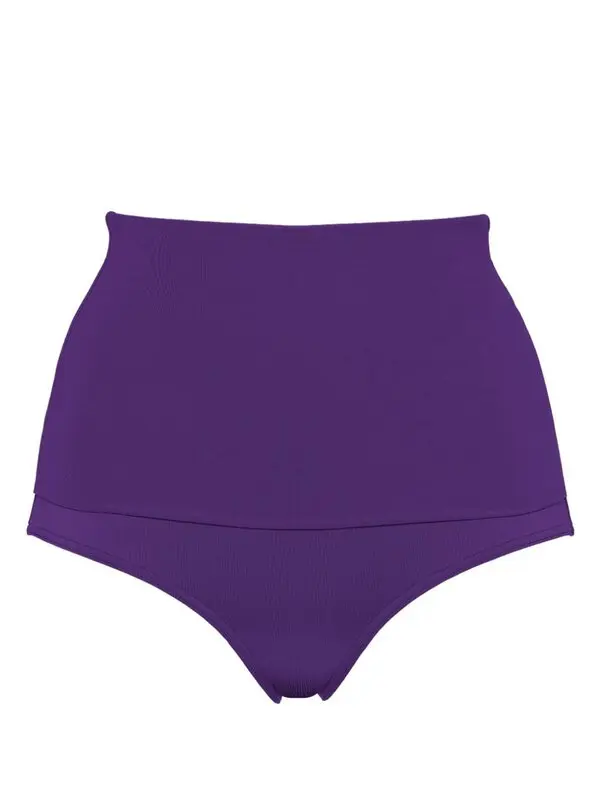 ERES Gredin High-waisted Bikini Bottoms - Purple