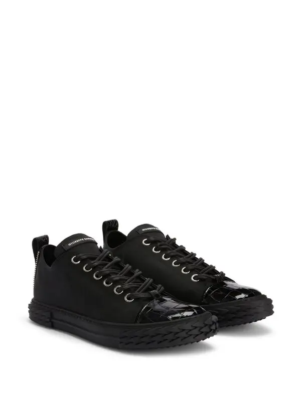 GIUSEPPE ZANOTTI Blabber Lace-up Sneakers - Black