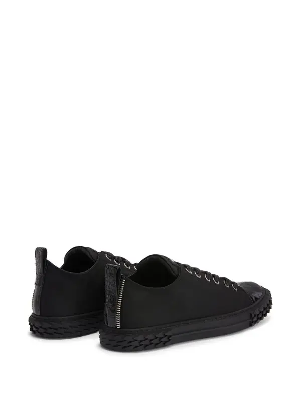 GIUSEPPE ZANOTTI Blabber Lace-up Sneakers - Black