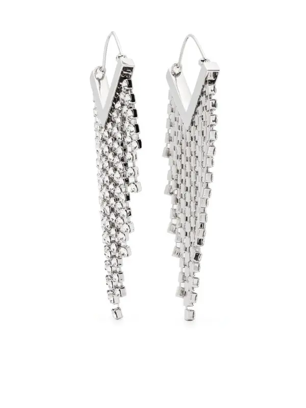 Isabel Marant Melting Drop Earrings - Silver