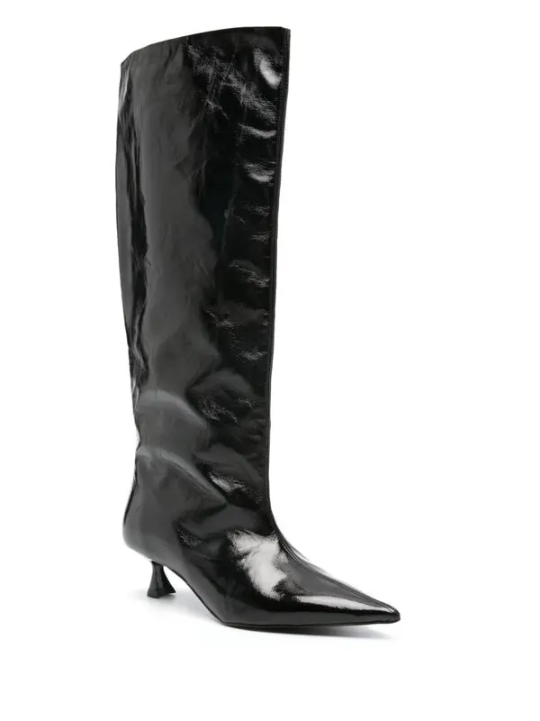 GANNI 45mm Knee-high Boots