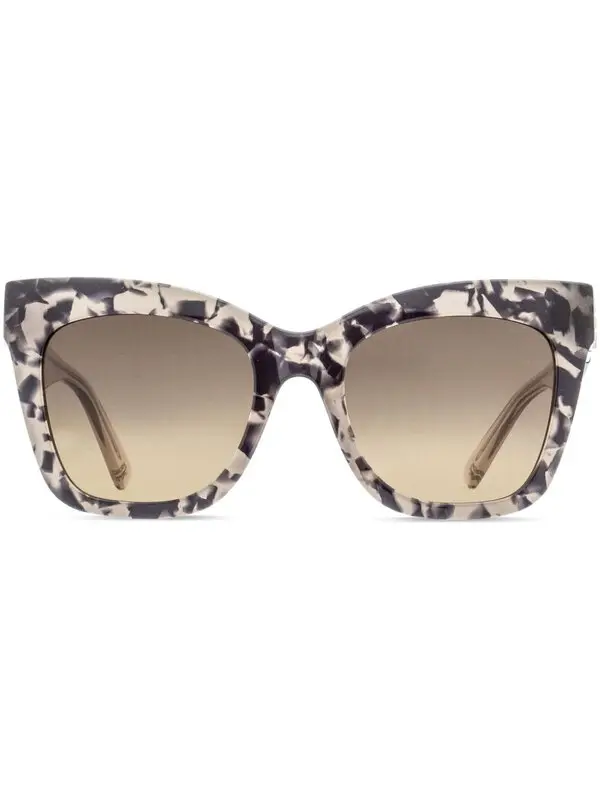 Mcm 686 Modified Square Sunglasses - Silver