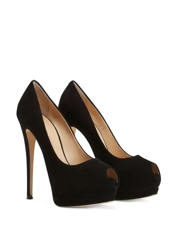 GIUSEPPE ZANOTTI 130mm Sharon Pumps - Black