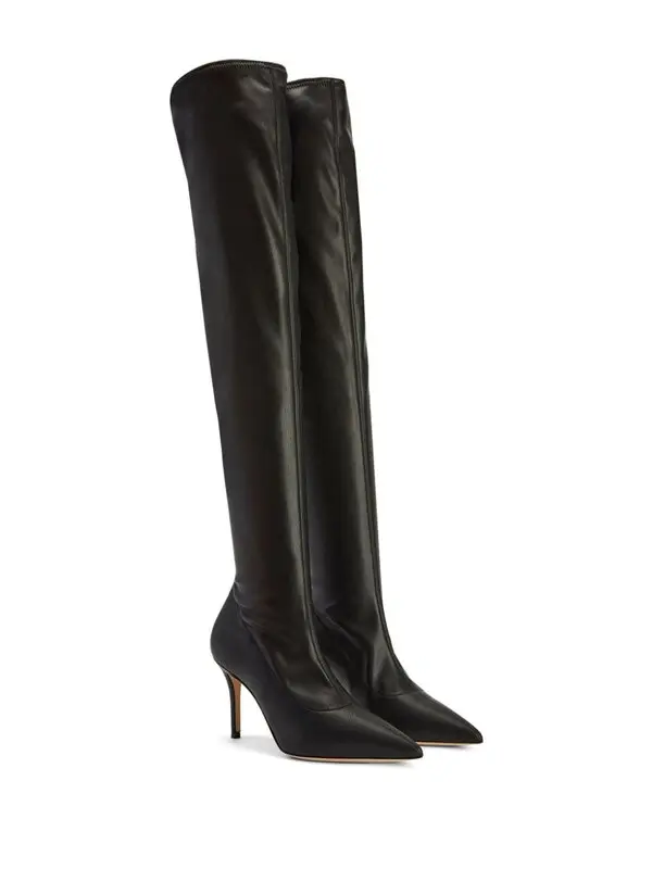 GIUSEPPE ZANOTTI Felicity 90mm Thigh-high Boots - Black