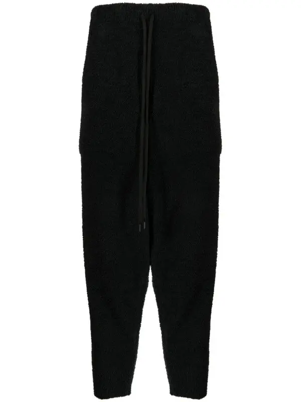 MASTERMIND WORLD Logo-print Fleece-texture Track Pants