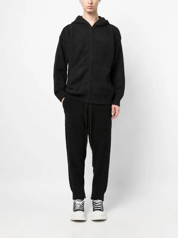 MASTERMIND WORLD Logo-print Fleece-texture Track Pants