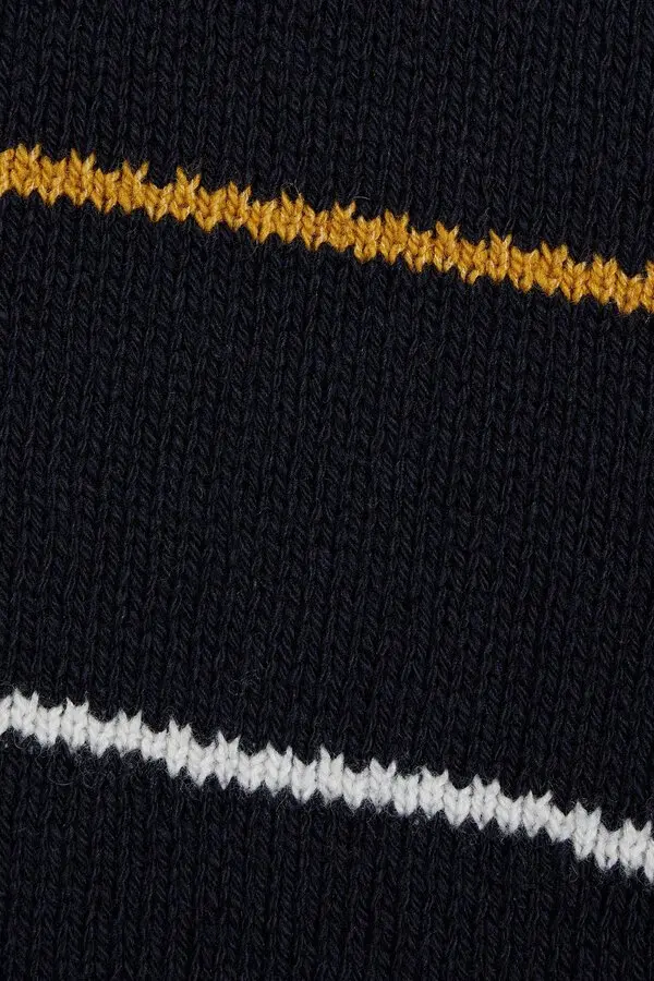Officine Générale Marco Striped Woolblend Sweater