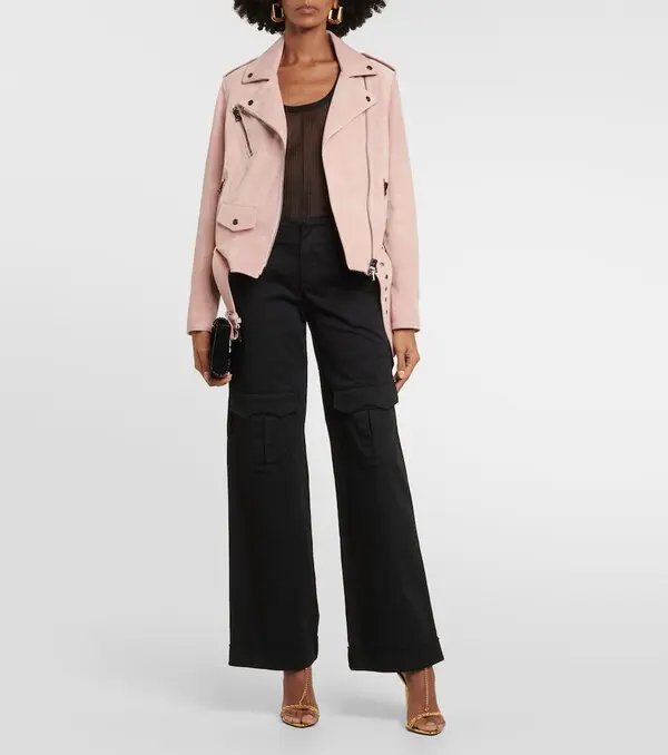 TOM FORD Suede Biker Jacket