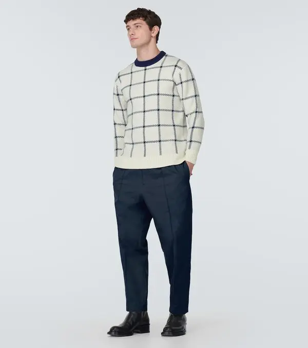 Jacquemus Le Jogging Camargue Cotton Jersey Sweatpants - Blue
