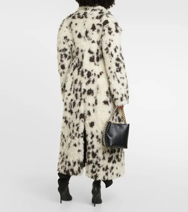 Stella McCartney Printed Teddy Coat
