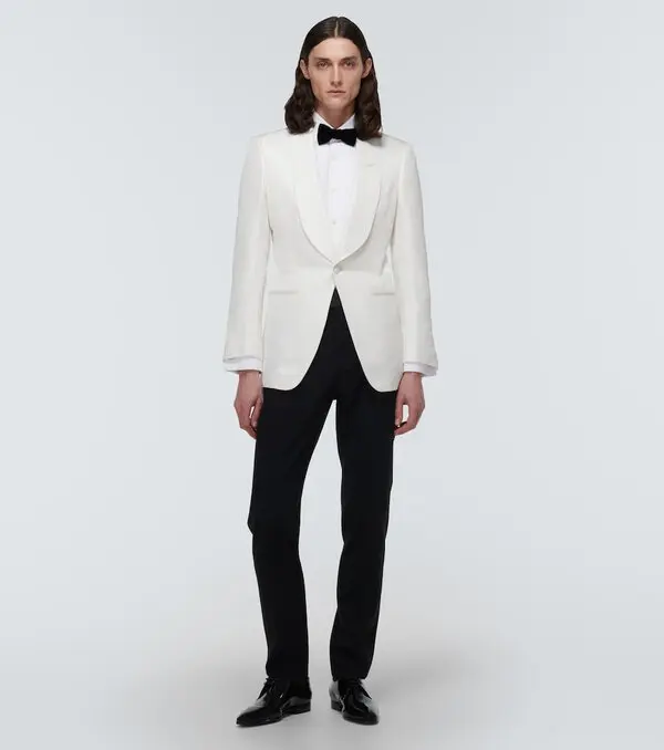 TOM FORD Shelton Silk-blend Blazer