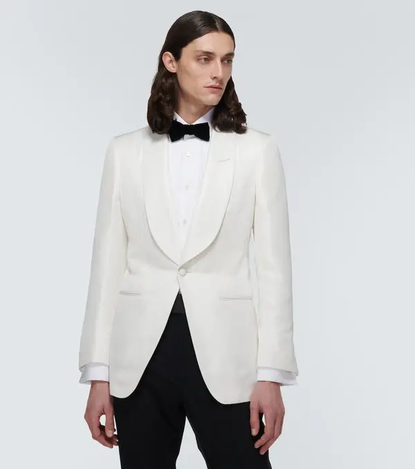 TOM FORD Shelton Silk-blend Blazer