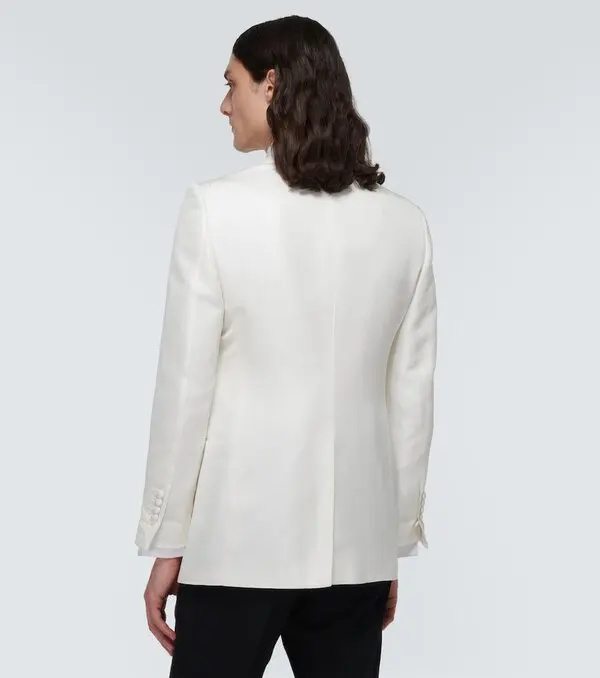TOM FORD Shelton Silk-blend Blazer