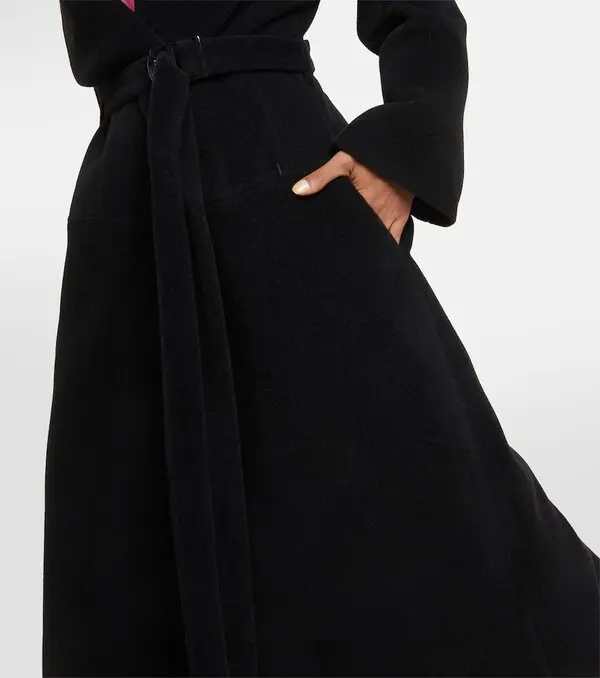 TOM FORD Alpaca And Wool Belted Coat