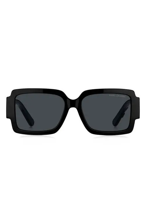 Marc Jacobs 55mm Gradient Rectangle Sunglasses - 080s-2k