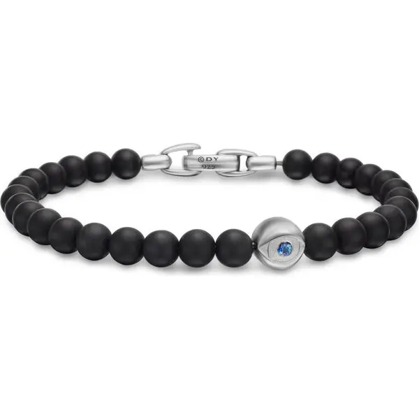 David Yurman Evil Eye Bracelet - Sterling Silver