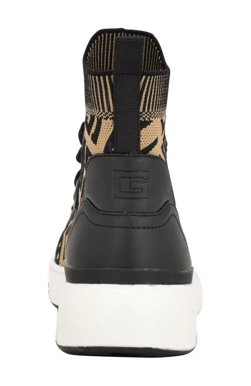 Guess High-top Sneakers - Medium Brown