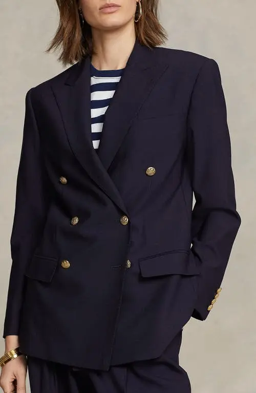 Polo Ralph Lauren Double-breasted Stretch Wool Jacket