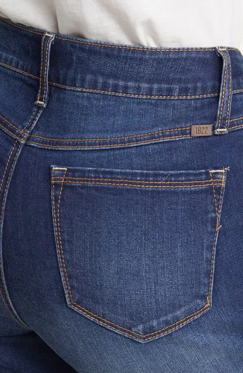 1822 Denim Release Hem Bootcut Jeans - Crystal