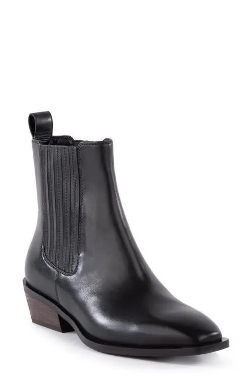 Seychelles Hold Me Down Chelsea Boot - Black Leather