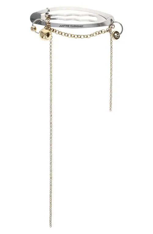 JUSTINE CLENQUET Rachel Chain Hair Clip