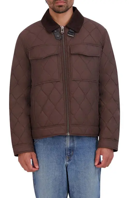 Cole Haan Diamond Quilted Jacket - Wren