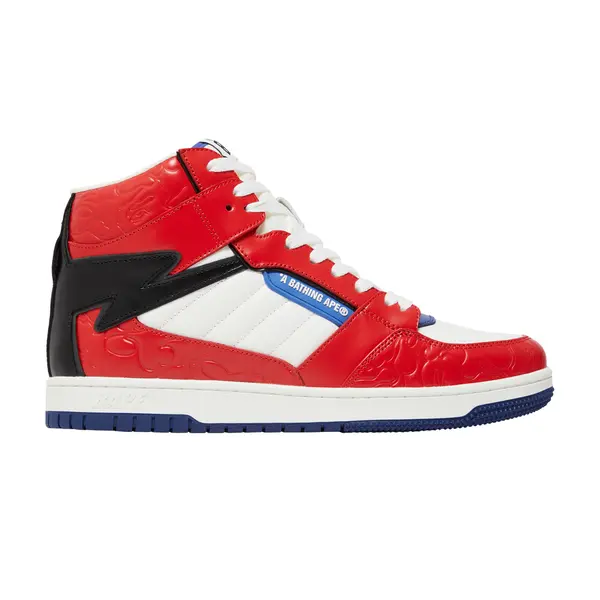 A BATHING APE Bapesta 88 Mid #1 - Red