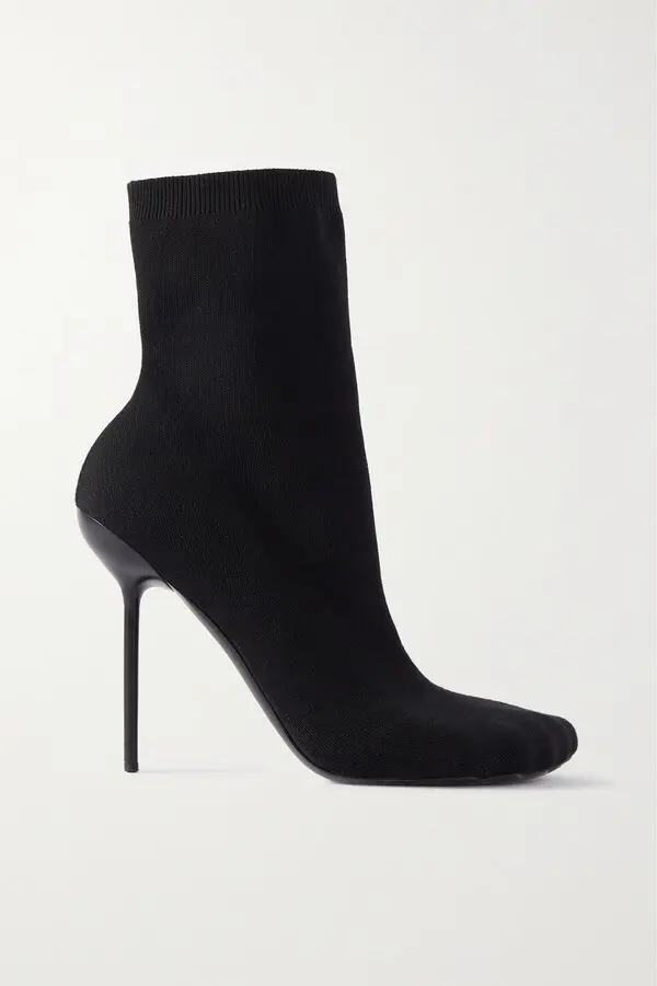 Balenciaga Anatomic Stretch-knit Sock Boots