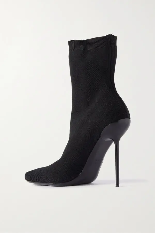 Balenciaga Anatomic Stretch-knit Sock Boots