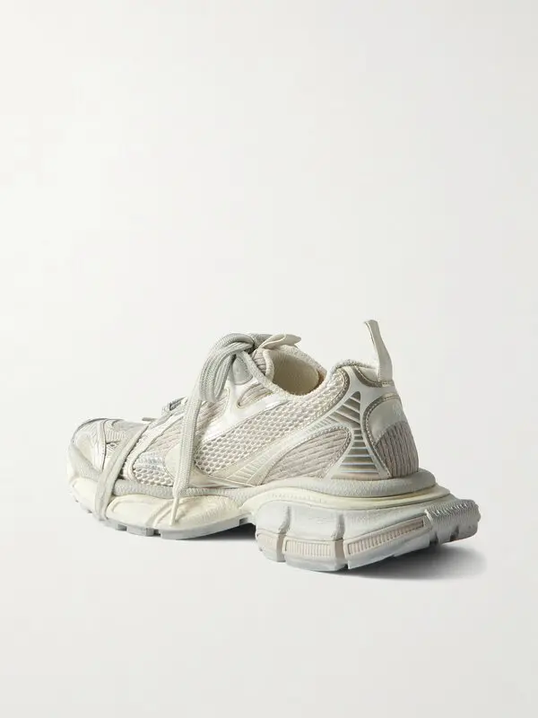 Balenciaga 3xl Mesh And Rubber Sneakers