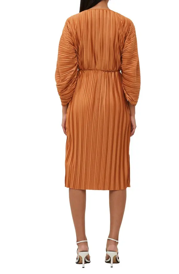 French Connection Regi Pleated Cutout Dress