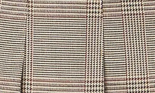 English Factory Pleated Check Skort